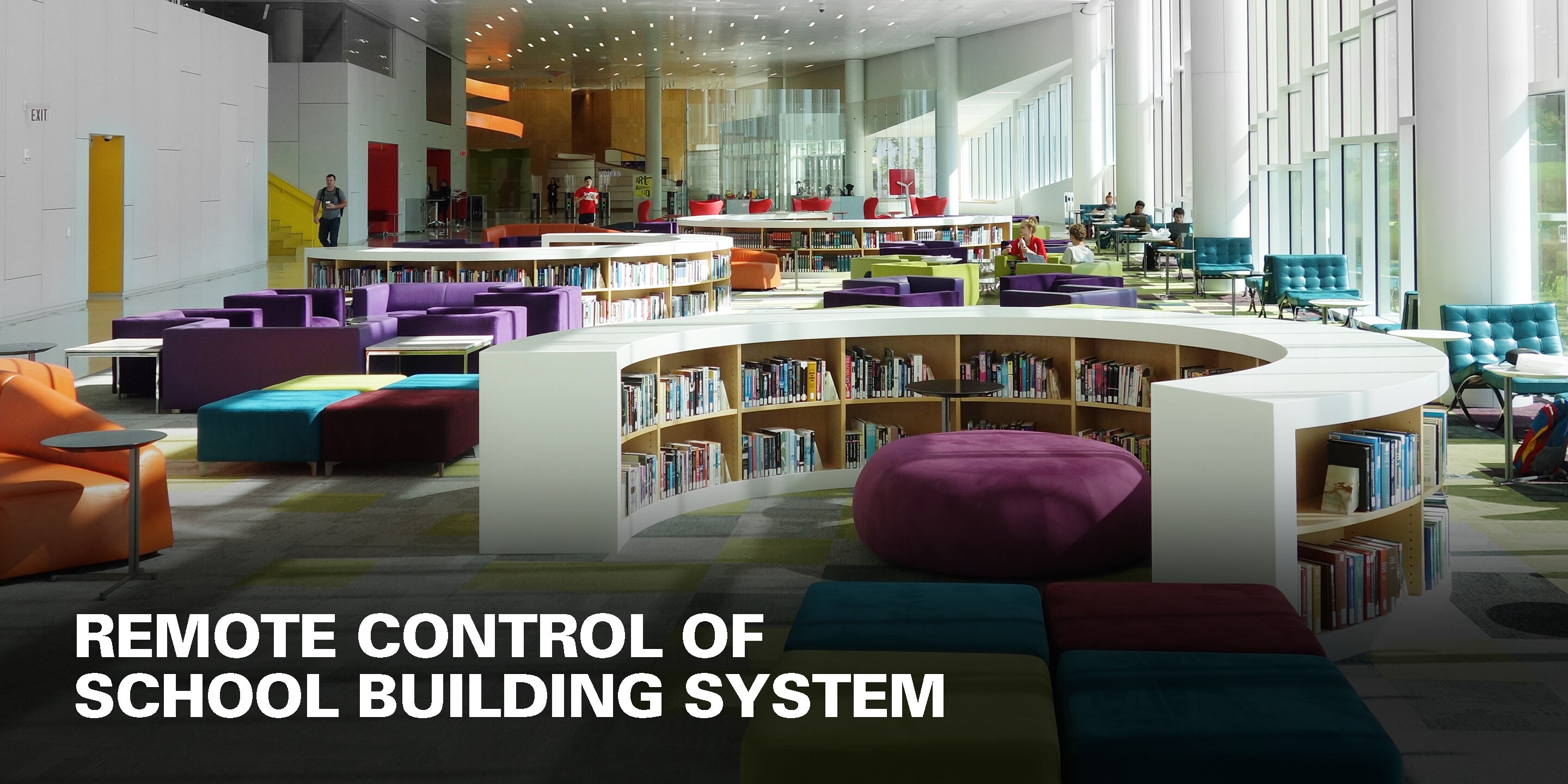 Remote control of school building system